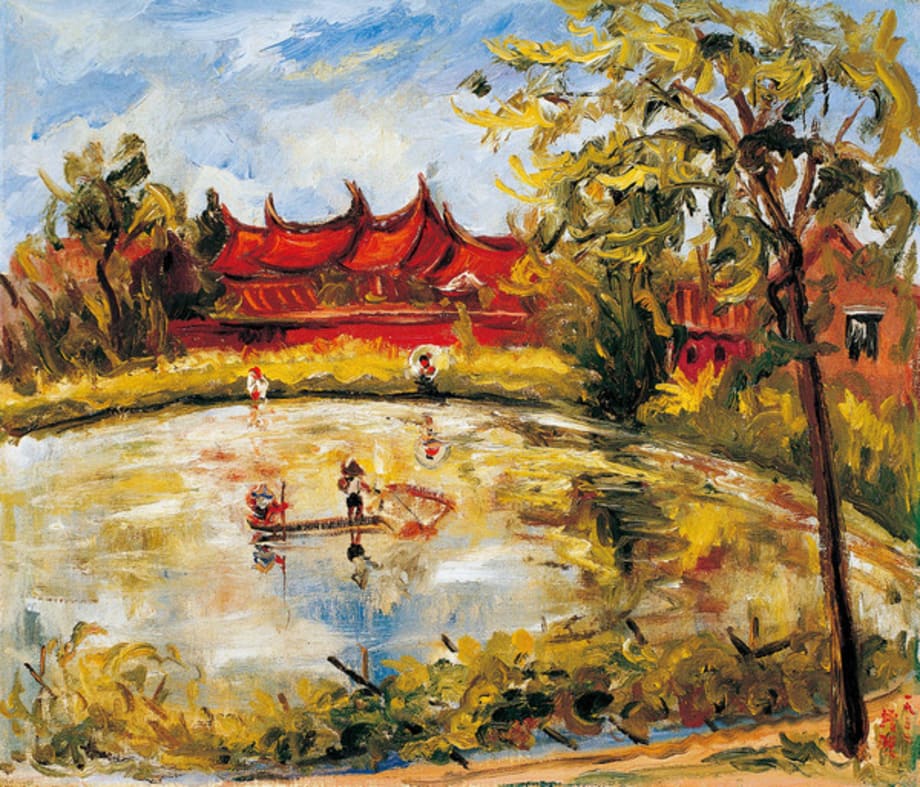 Chen Cheng-po | Taiwan Farmhouse, 1932