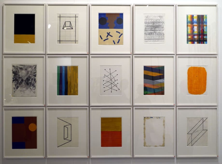 Heimo Zobernig | Group of fifteen drawings, 2003