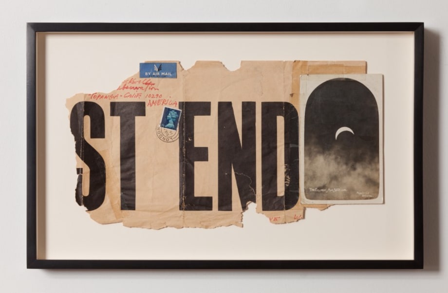 Wallace Berman | Collaged Mailer, 1966