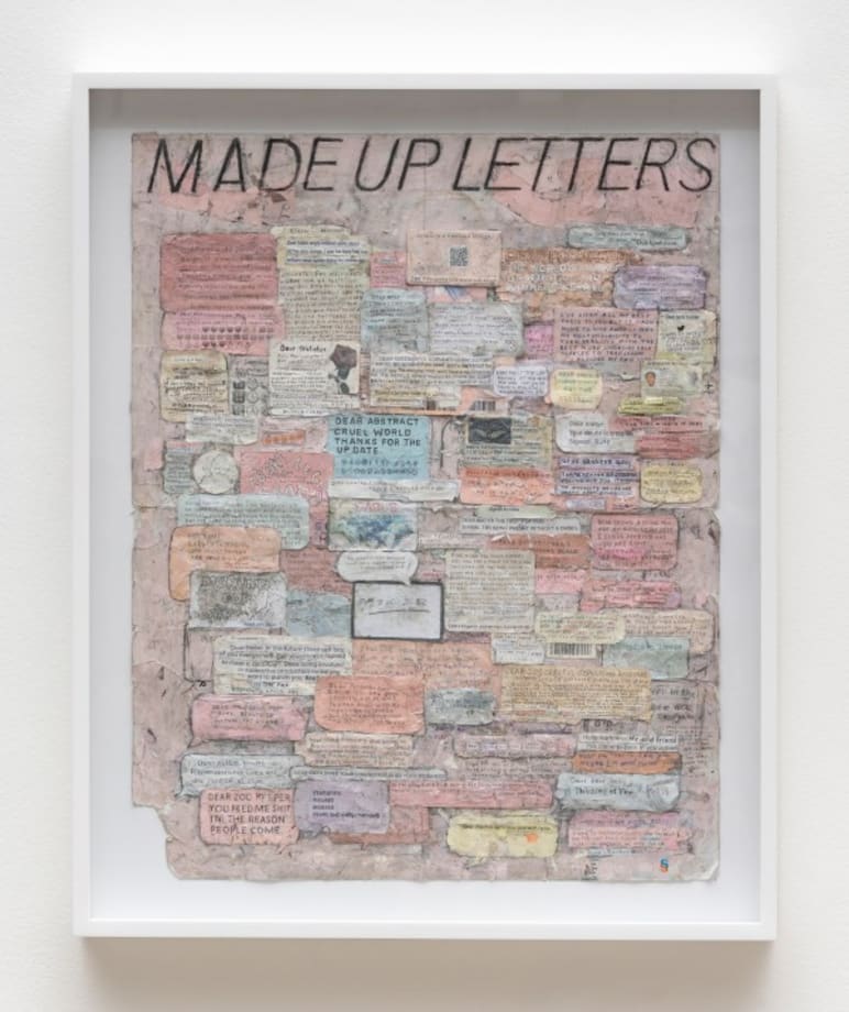 Simon Evans TM | Made up Letters, 2018