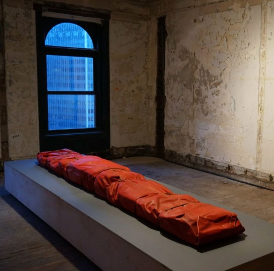 Christo | Red Package, 1968