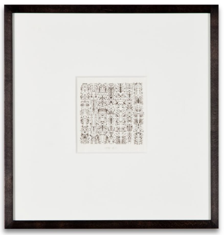 Bruce Conner | INKBLOT DRAWING (JULY 17, 1995), 1995