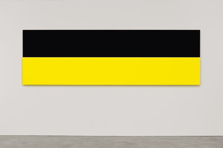 Ellsworth Kelly | Yellow Relief over Black, 2013