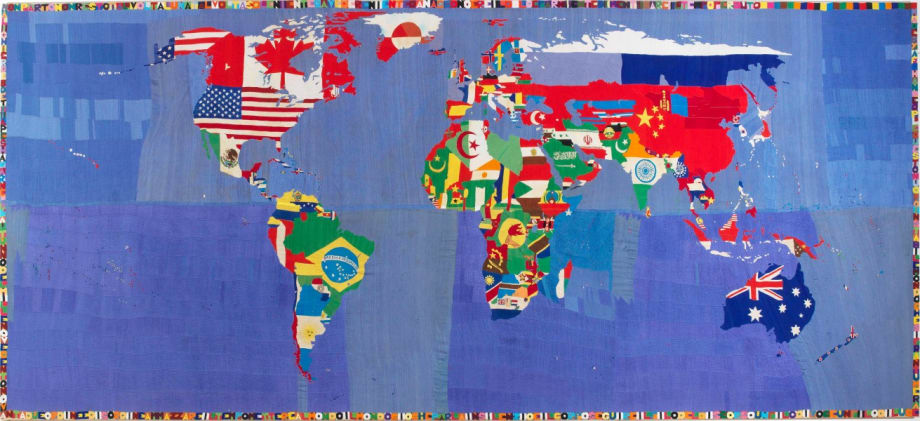 Alighiero Boetti | Mappa, 1989