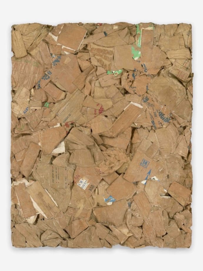 César | Compression de cartons murale, 1975