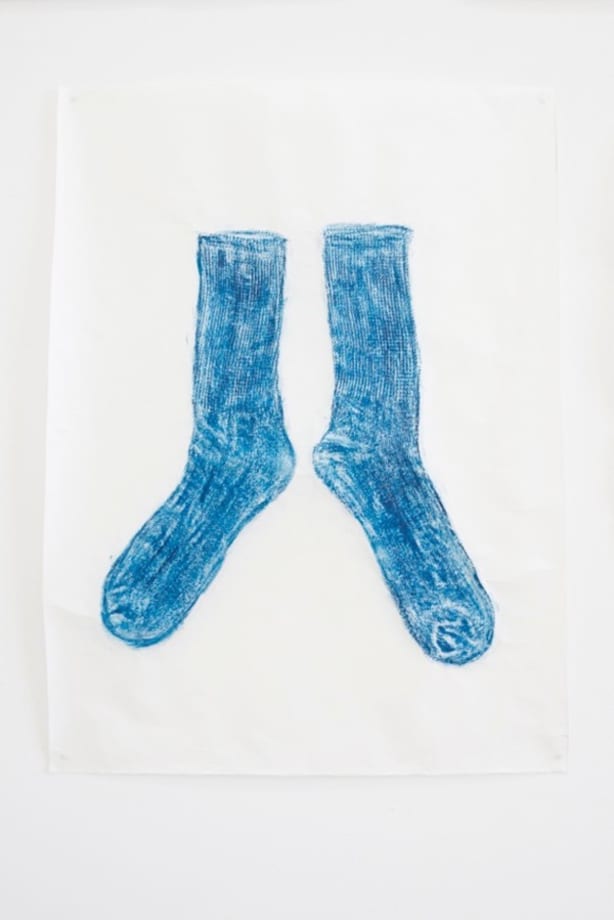 Jennifer Bornstein | 2 socks, 2015 | Art Basel