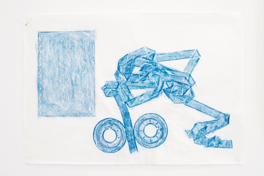 Jennifer Bornstein | 16 mm film spool, 2015