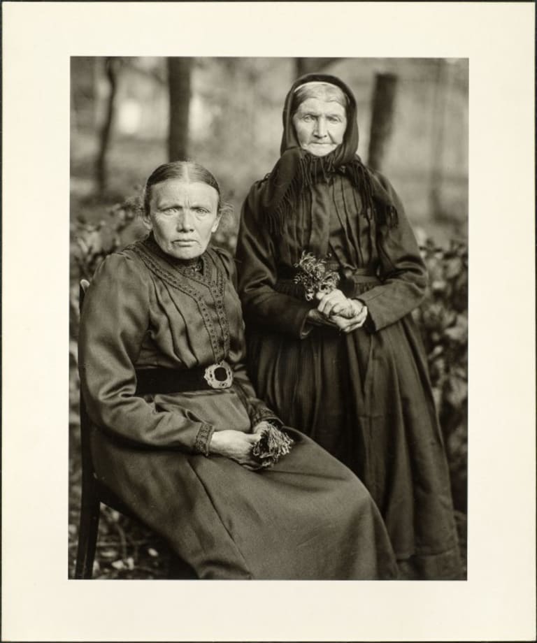 August Sander | Mother and daughter, farmer and minor woman, 1912, 1961