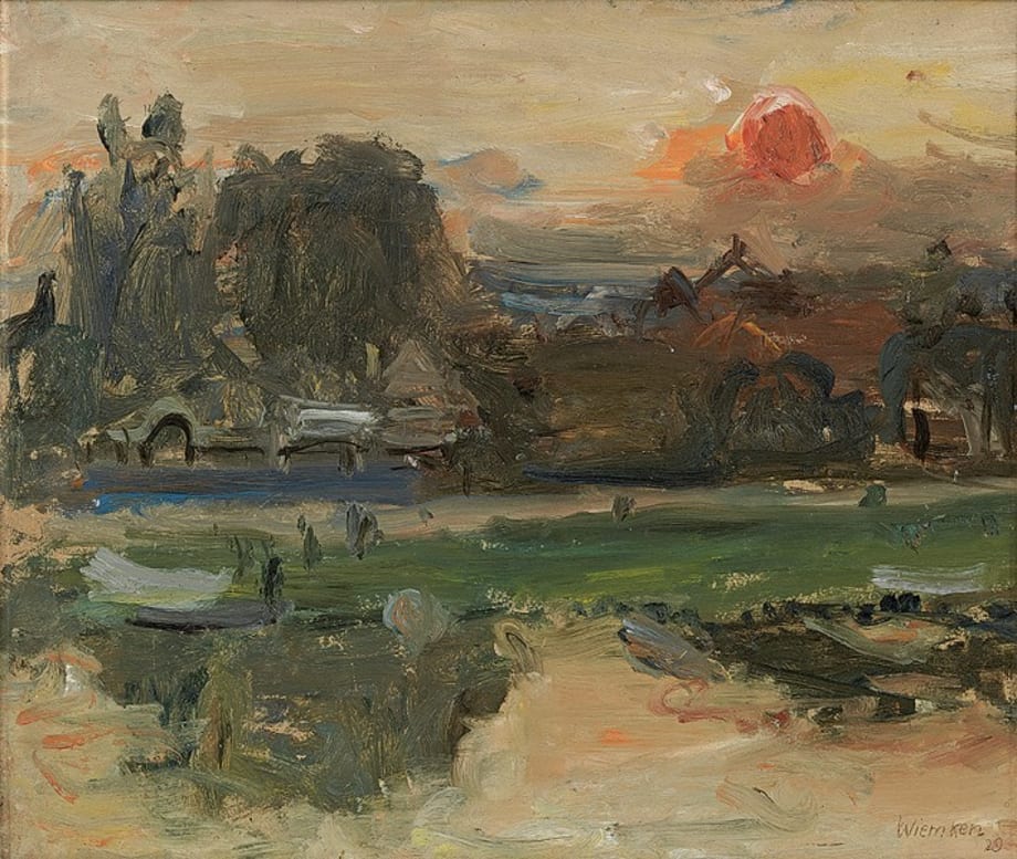 Walter Kurt Wiemken | Abend an der Seine, 1930