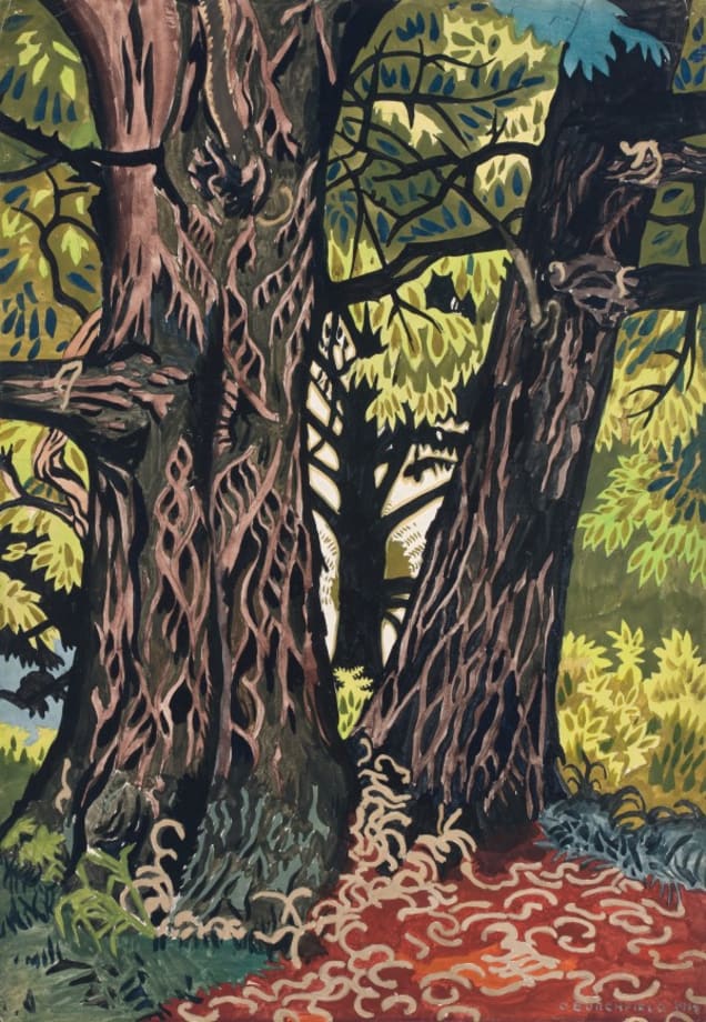 Charles Burchfield | Chestnut Trees, 1916