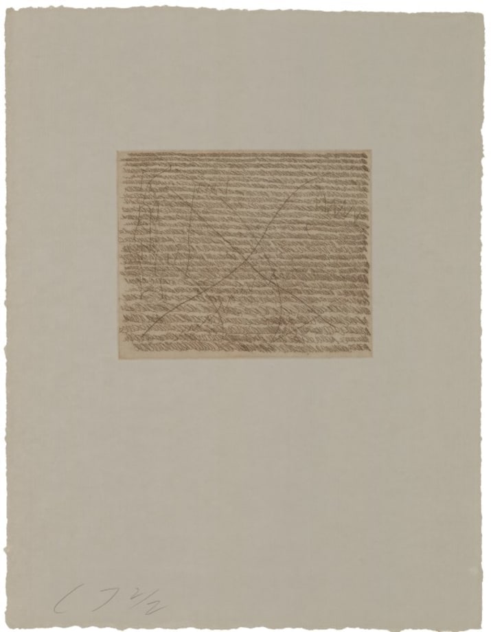 Cy Twombly | Note I, 1967