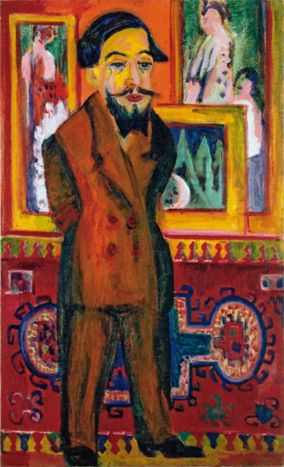 Ernst Ludwig Kirchner | 'Portrait of Leon Schames', 1922