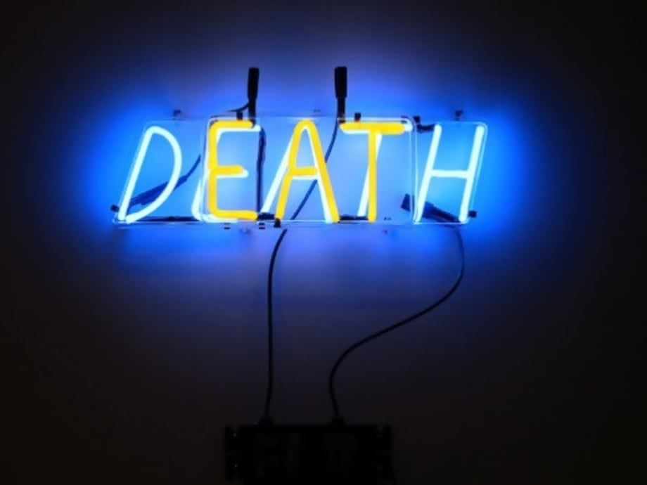 Bruce Nauman | EAT DEATH, 1972