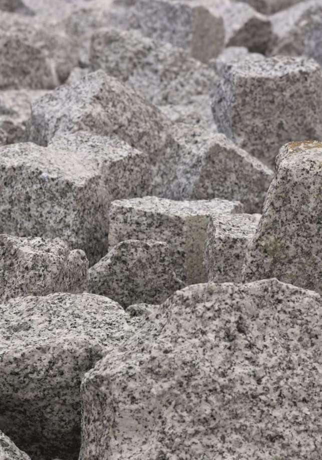 Richard Long | Ivory Granite Line, 2016