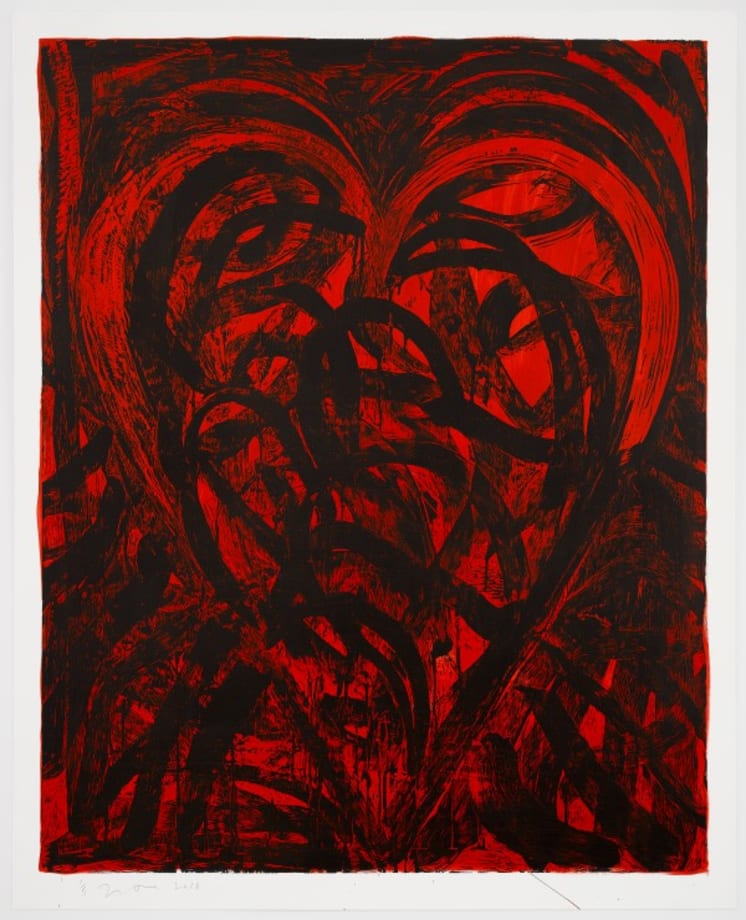 Jim Dine | The Red Talisman, 2018