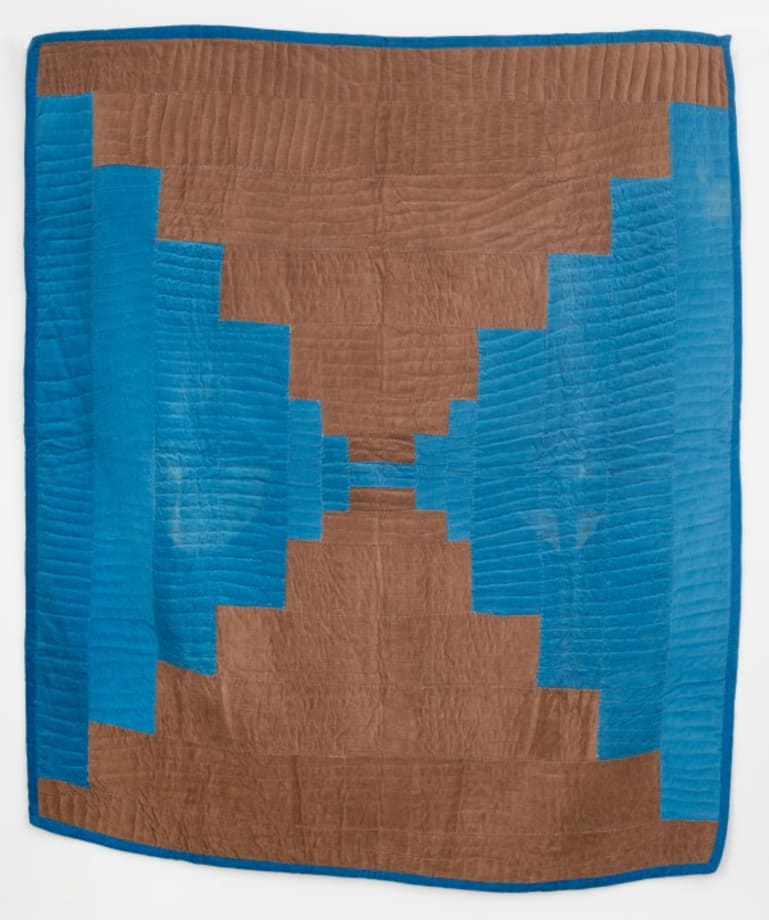 Gee's Bend | Mary L. Bennett (Gee's bend) Untitled (Bricklayer quilt), 1970