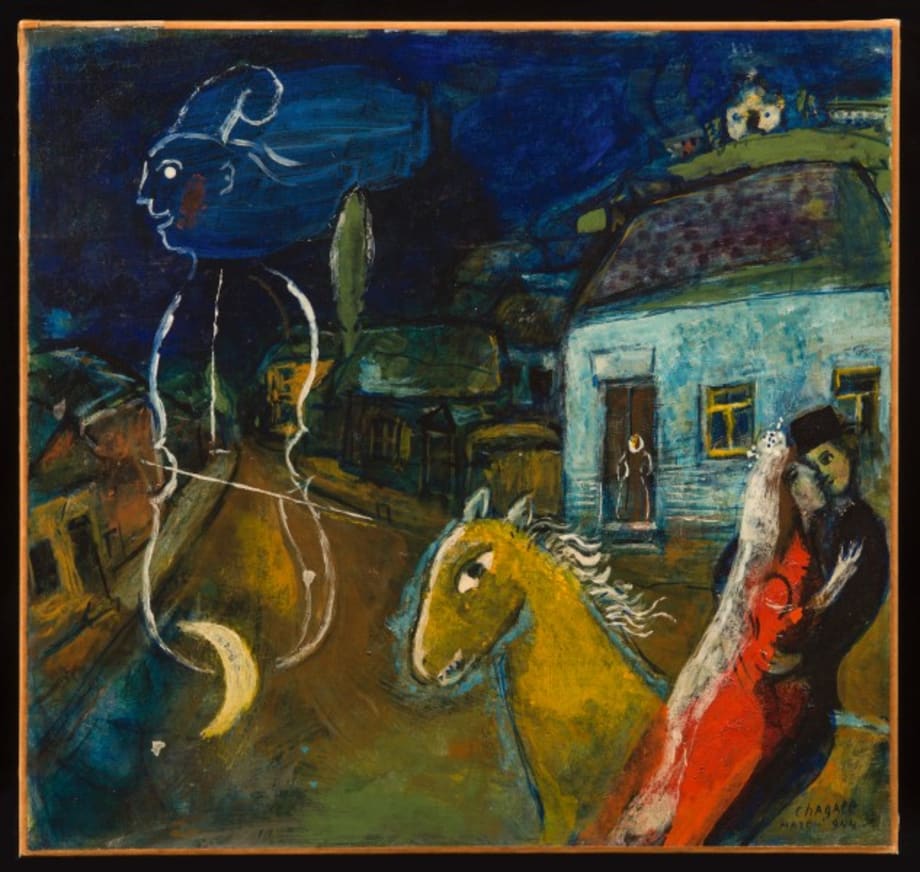 Marc Chagall | Cheval, tes rêves (Horse, Your Dreams), 1944