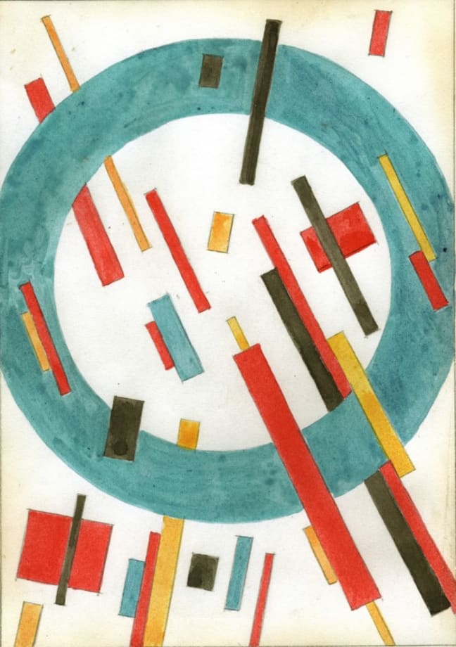 Nina Kogan | Suprematist Composition, 1920