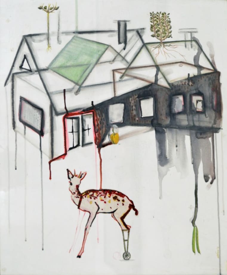 Mithu Sen | Half - Home-3, 2016