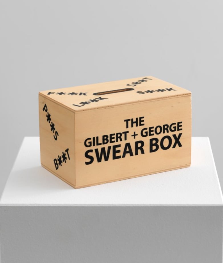 Gilbert & George | Swear Box, 2007