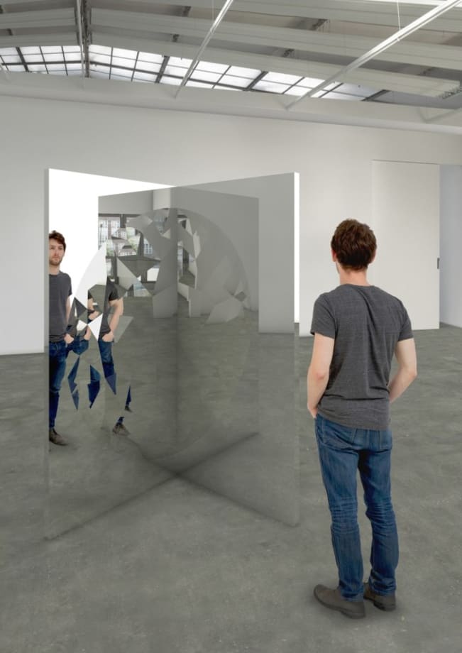 Jeppe Hein | Fragmented Circle, 2018