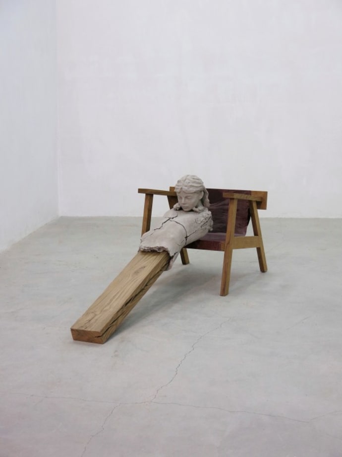 Mark Manders | Dry Figure on Chair, 2011