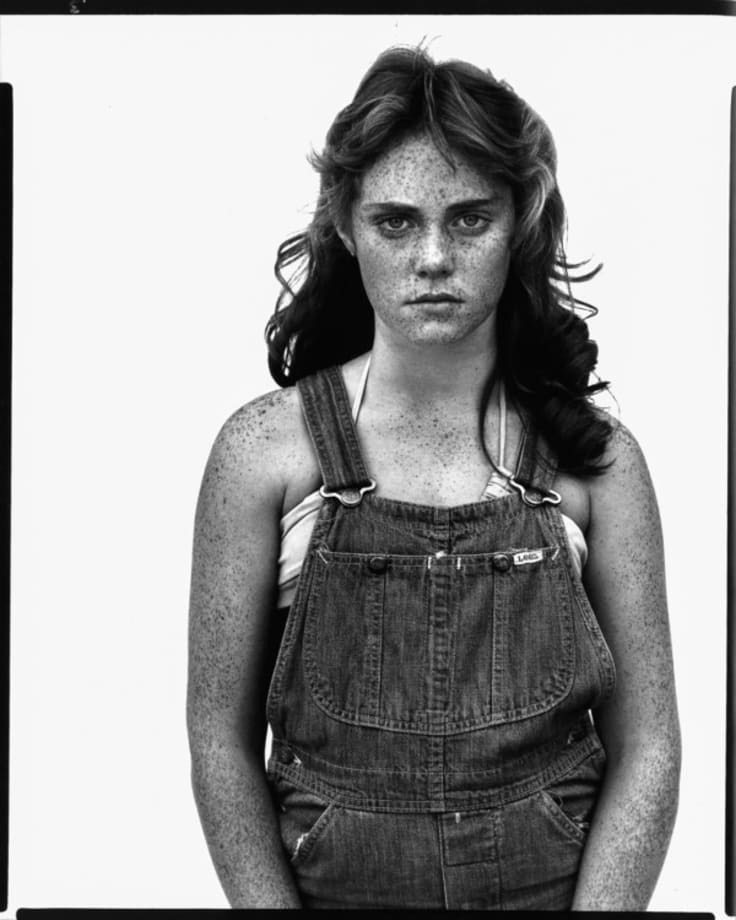 Richard Avedon | Sandra Bennett, Twelve Year Old, Rocky Ford, Colorado ...