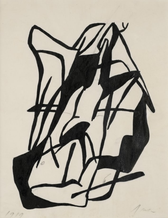Jean Arp | Composition Dada, 1919