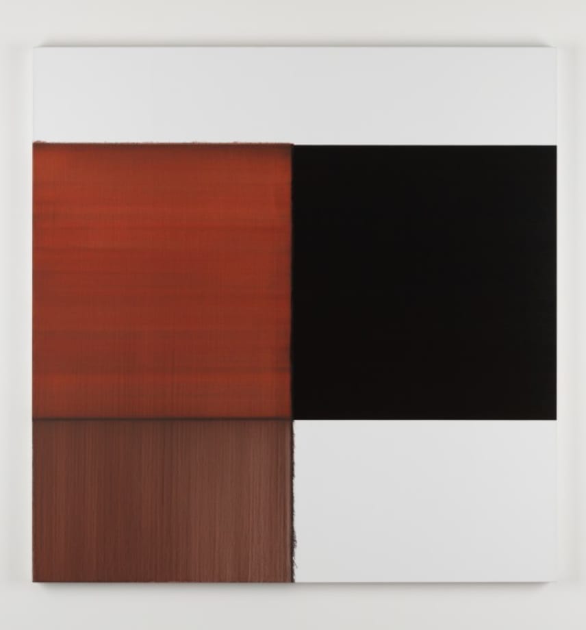 Callum Innes | Exposed Painting Crimson Red, 2014