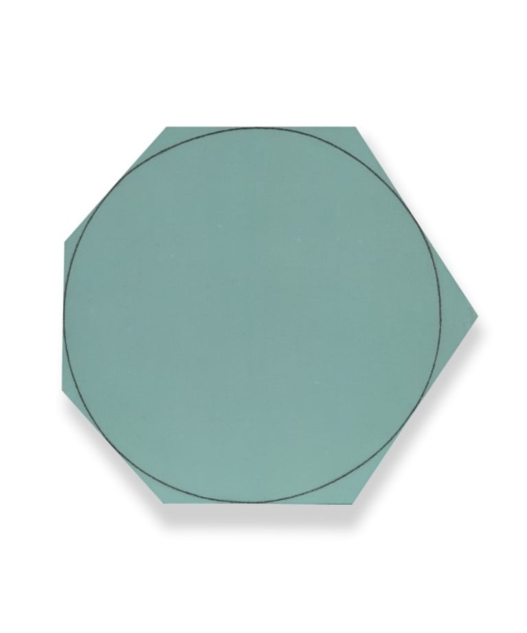 Robert Mangold | Distorted Circle within a Polygon II, 1972