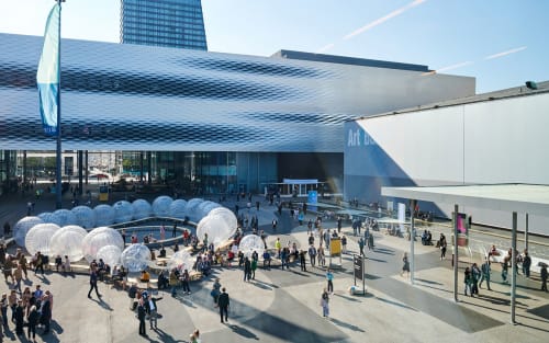 Art Basel stages the first full-scale international art fair since 2019 ...