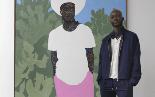 Amoako Boafo, the artist who sent his work into space | Art Basel