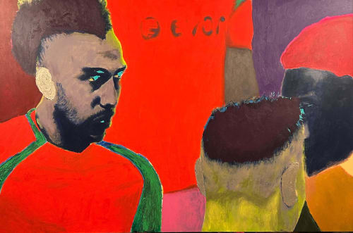 How Nadjib Ben Ali captures the emotions of soccer | Art Basel