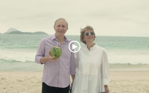 Mara and Marcio Fainziliber: ‘We always buy as a couple.’ | Art Basel