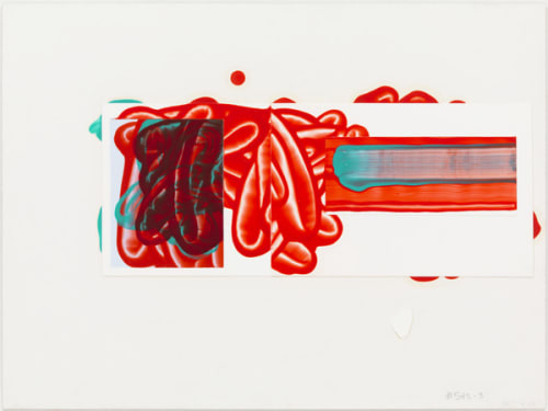 David Reed | Color Study #40, 2014 | Art Basel