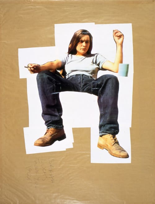 Sarah Lucas | Self-portrait, 1993 | Art Basel