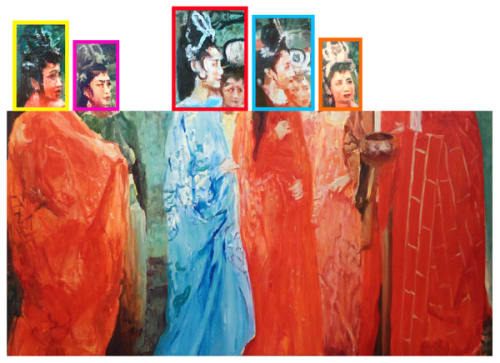 Li Qing | Seven Women, 2015 | Art Basel