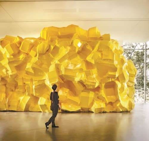 Richard Maloy | Yellow Structure, 2016 | Art Basel