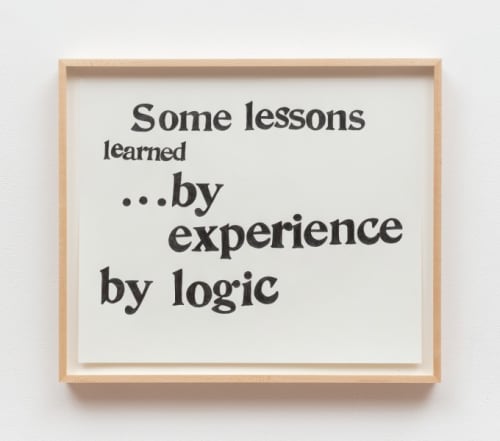 Martin Beck | more ways (by experience), 2018 | Art Basel