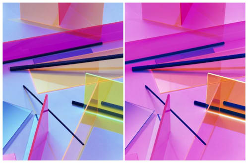 Barbara Kasten | Composition Diptych, 2017 | Art Basel