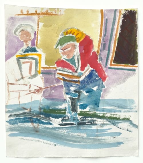 Nick Goss | Blue Moon study, 2018