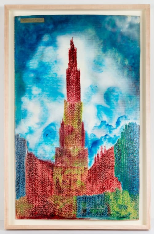 Eugene Von Bruenchenhein | Naczka Expanse, 1978 | Art Basel