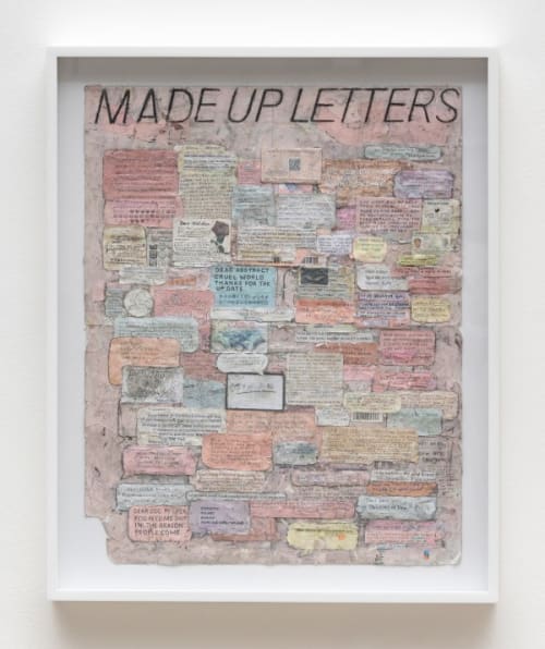 Simon Evans TM | Made up Letters, 2018 | Art Basel