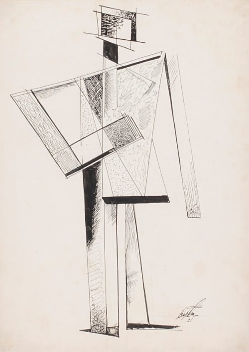 Varvara Stepanova | Male Figure, 1921 | Art Basel