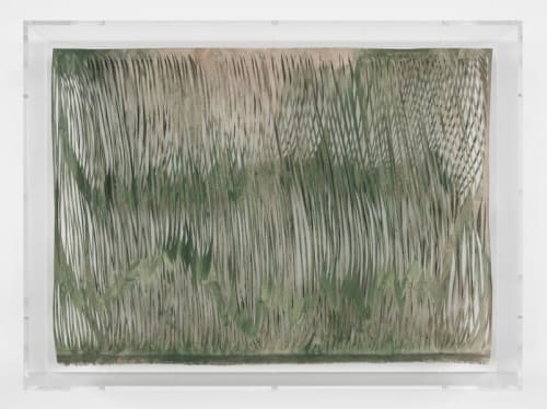 Georgia Russell | Canvas study (green) I, 2018 | Art Basel