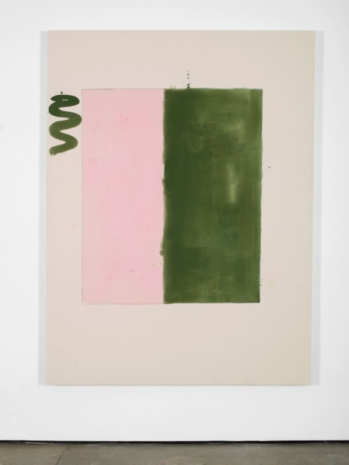 Matt Connors | Flicker Scale Test (2 colors/Large), 2012 | Art Basel