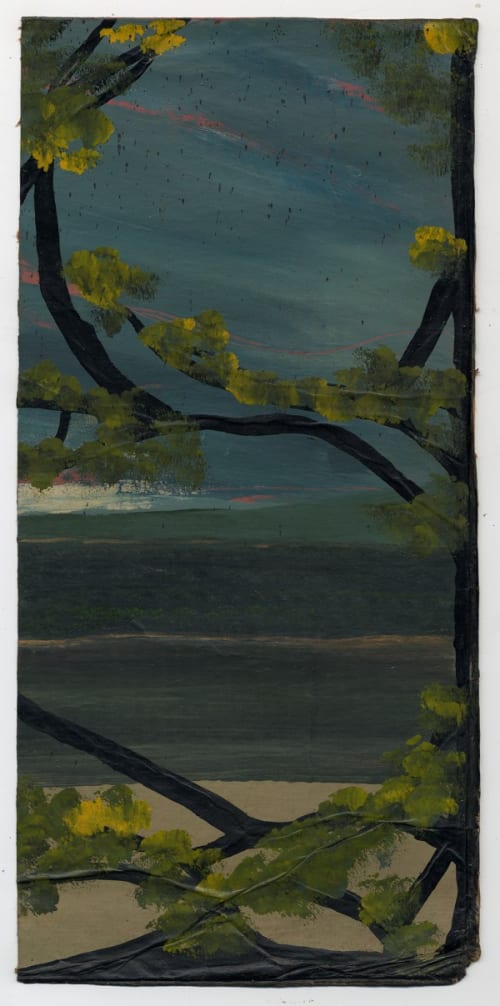 Frank Walter | Seascape through Tangled Branches, 1926 | Art Basel