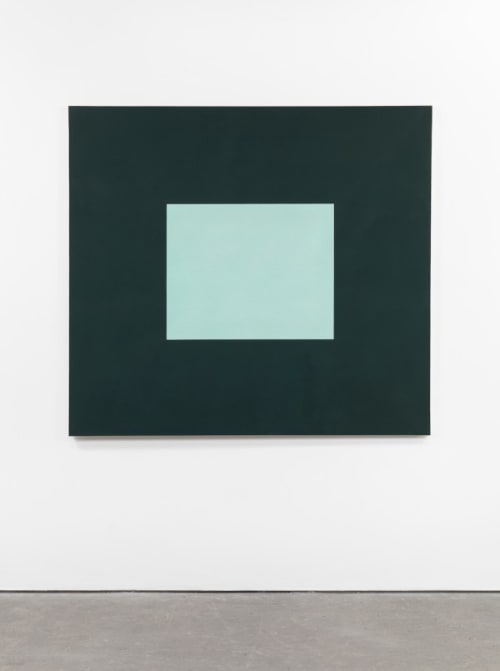 Peter Joseph | Light Green with Dark Green, 1987 | Art Basel