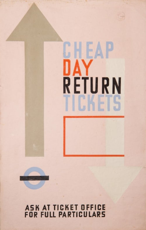 Grete Stern | Cheap day Return Tickets, 1934 | Art Basel