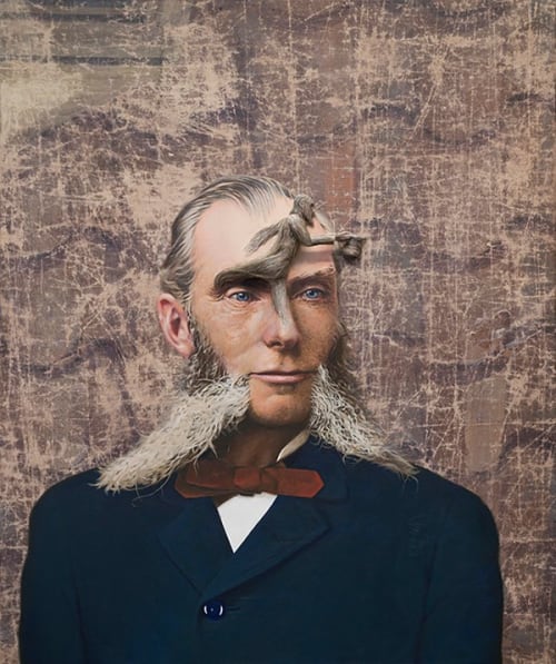 Jim Shaw | Official Portrait (Homunculus), 2018 | Art Basel